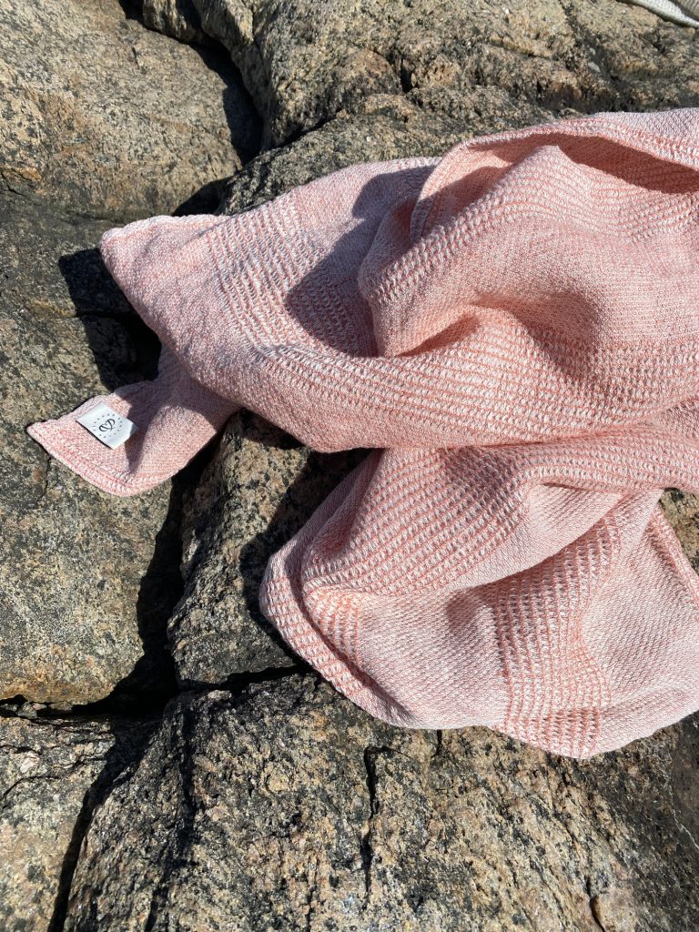 Linen Bath Towel Stripes, Plesner Patterns - Novooi
